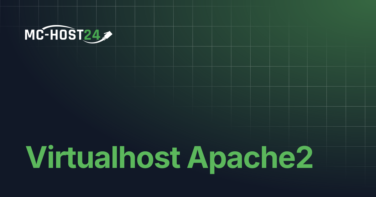Virtualhost Apache2 | MC-HOST24